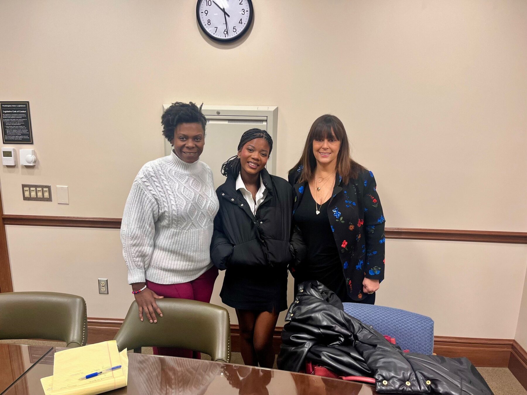 Mozae Allenbach honored during resolution reading in Olympia, Wash ...